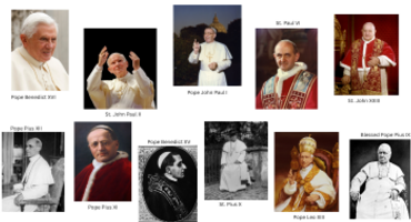 The modern popes: Get to know the 11 popes before Francis - Diocese of ...