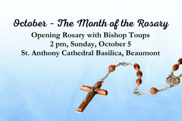 Rosary to Open October as Month of the Rosary - Diocese of Beaumont ...
