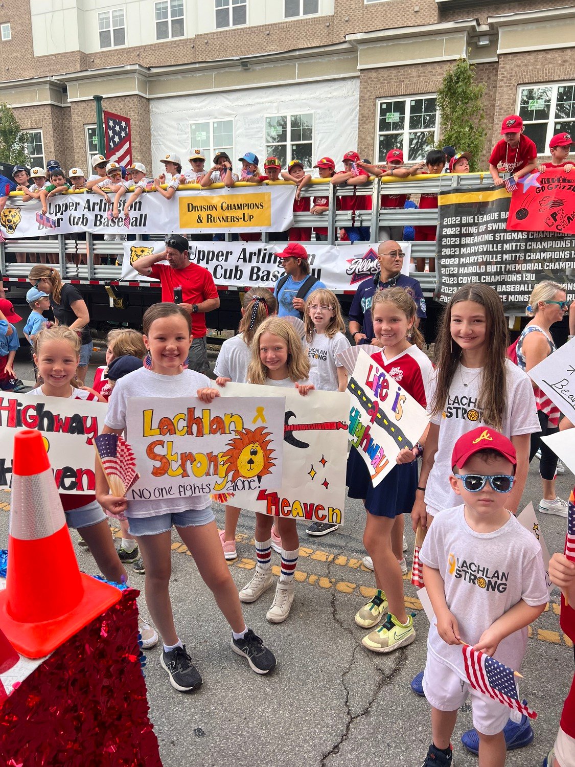 St Agatha 4th of July Float - St. Agatha School - Columbus, OH