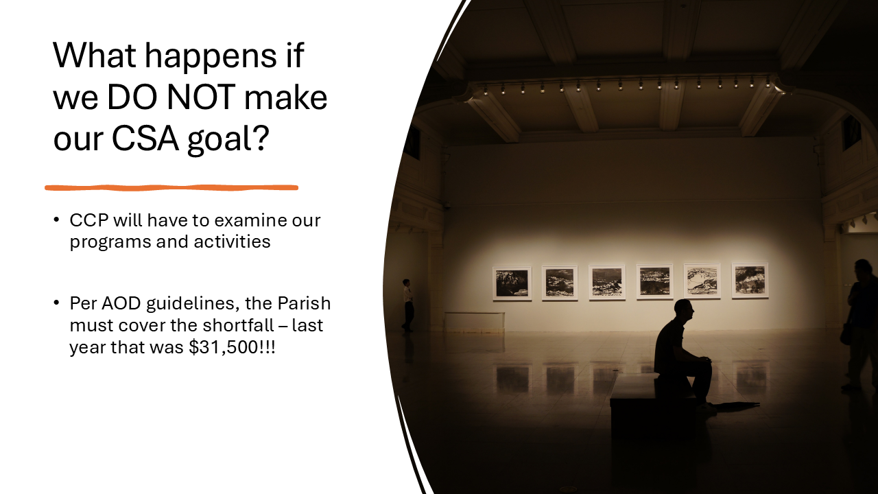 CSA 2025-2026 Update | Corpus Christi Catholic Church | Detroit, MI