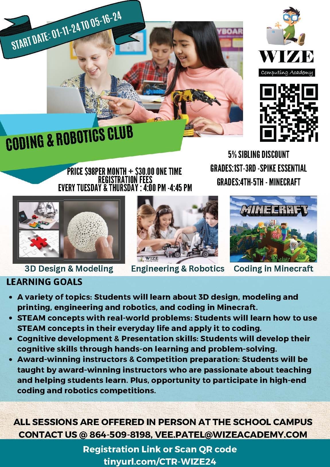 WIZE Computing Academy | Christ the Redeemer Catholic School | Cypress, TX