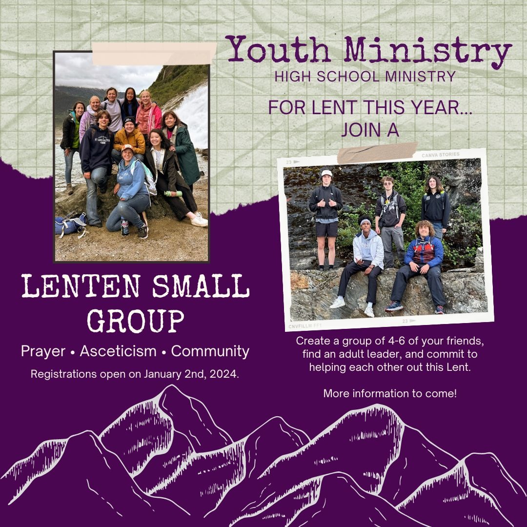 High School Ministry - St. Luke Parish - Catholic Church in Shoreline, WA