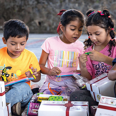 Box of Joy Service Project - Holy Family Catholic Church - Abilene, TX