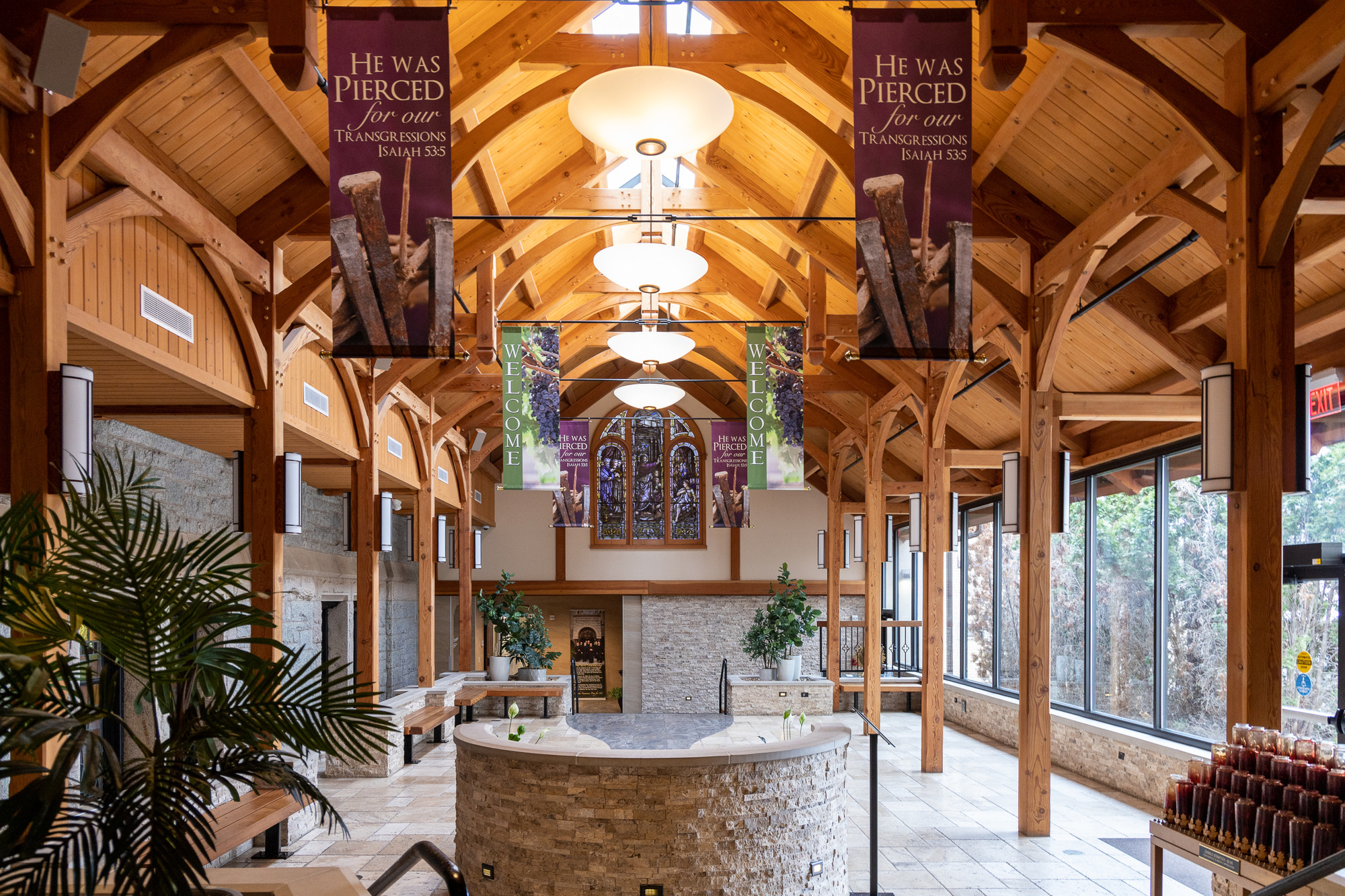 Atrium - The National Shrine of St. John Neumann - Philadelphia, PA