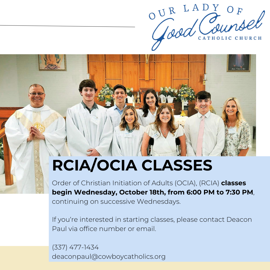 Becoming Catholic - Cowboy Catholics - Lake Charles, LA