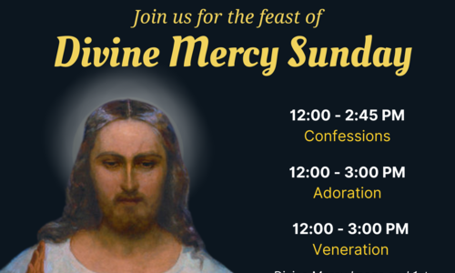 Divine Mercy Sunday Celebration - Apr 16 - St. Pius X - Appleton, WI
