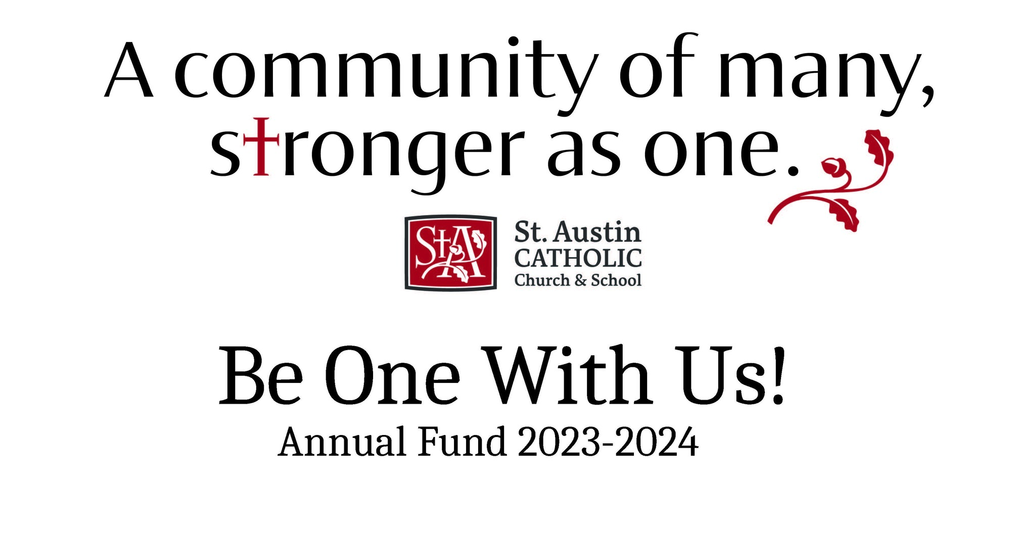 St. Austin Catholic School's Annual Fund 2023-2024 - St. Austin ...