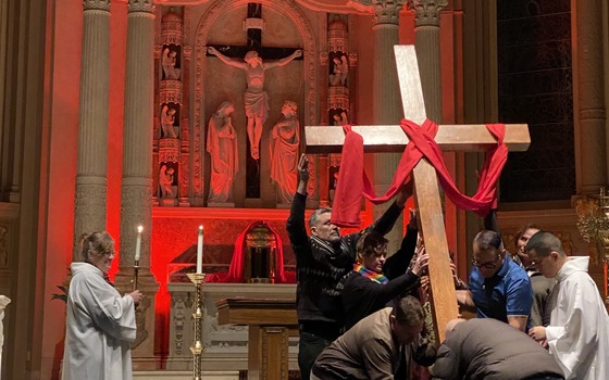 Good Friday - Stations of the Cross - St. Agnes Catholic Church - San ...