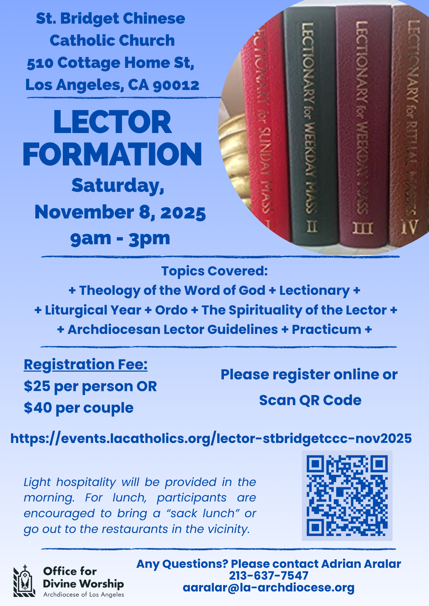 Lector Formation - English - St. Bridget Chinese Catholic ...