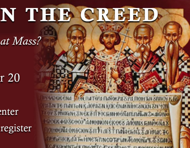 Study on the Creed - St. Pius X - Tucson, AZ