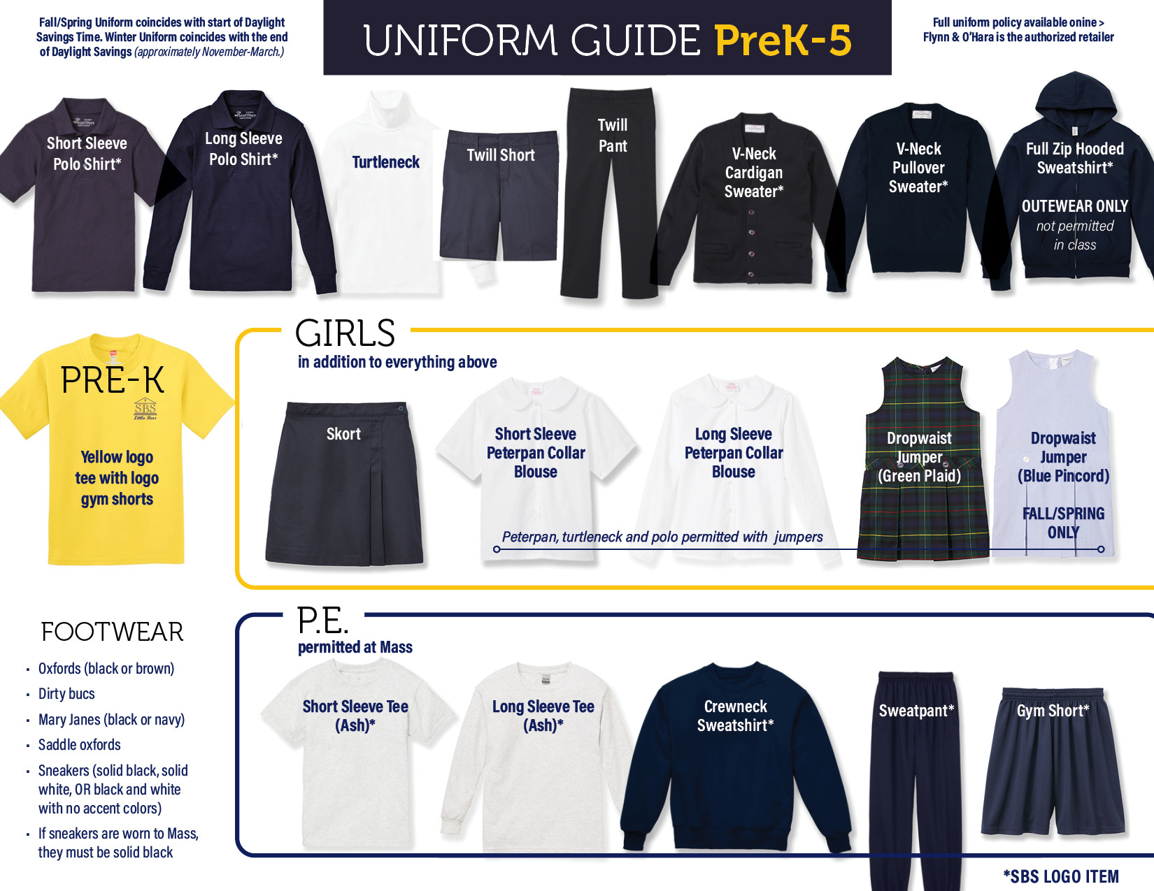 Uniform Policy - Saint Bernadette Catholic School PreK-8 - Silver ...