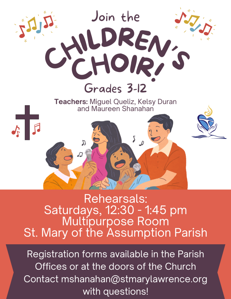Children's Choir - Saint Mary of the Assumption - Lawrence, MA