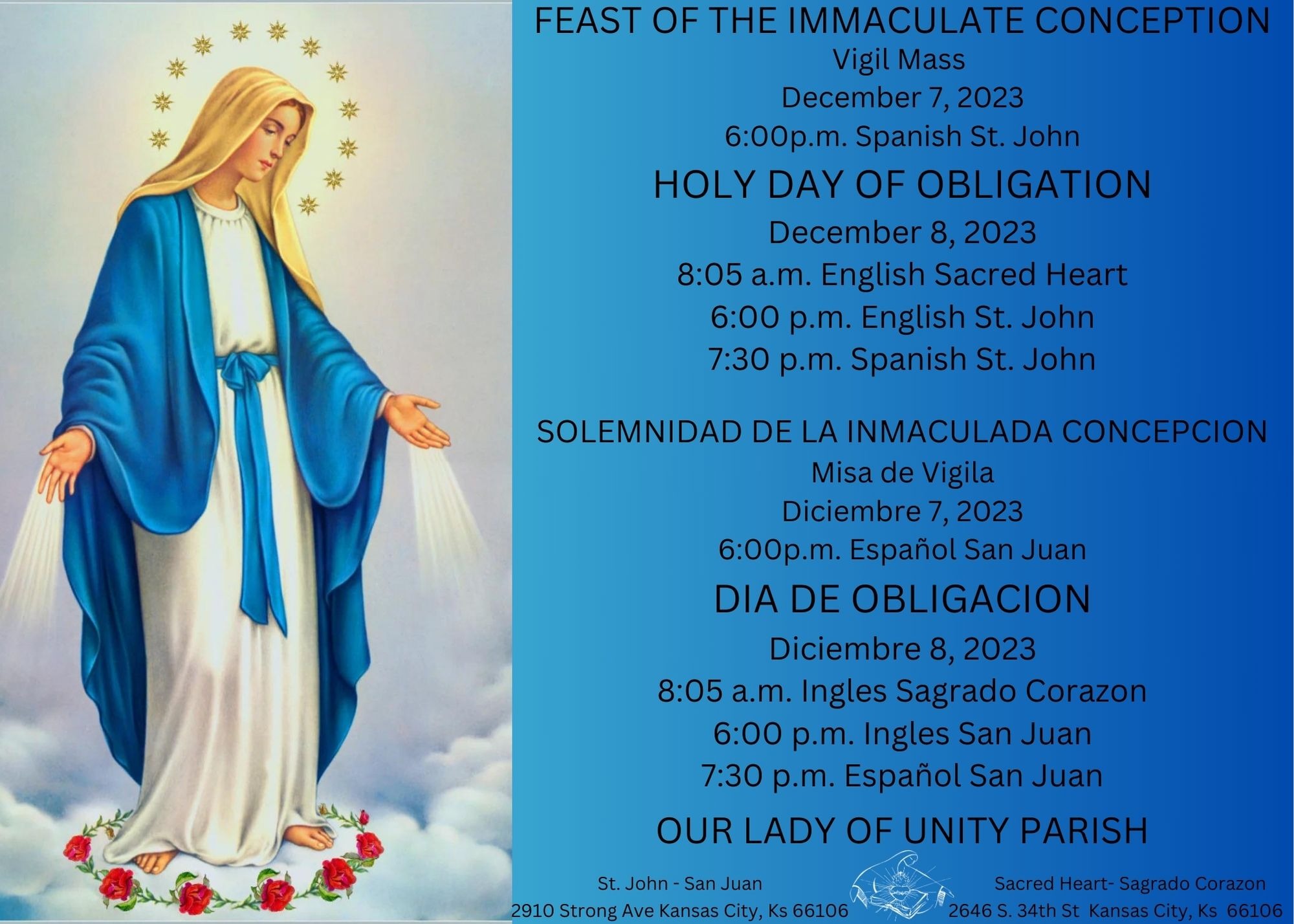 Our Lady of Unity Catholic Parish - Kansas City, KS