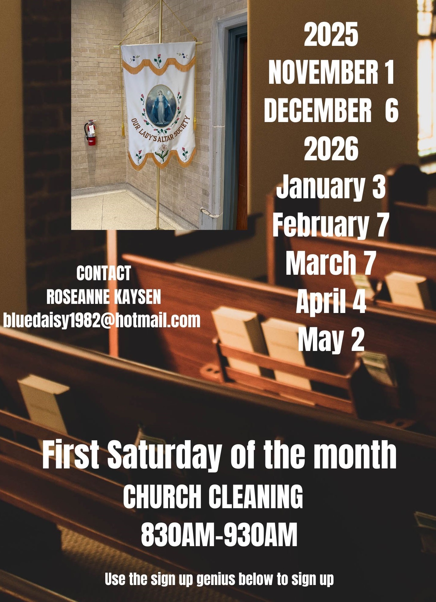 OLAS Church Cleaning - St. Thomas Aquinas Catholic Church - Dallas, TX