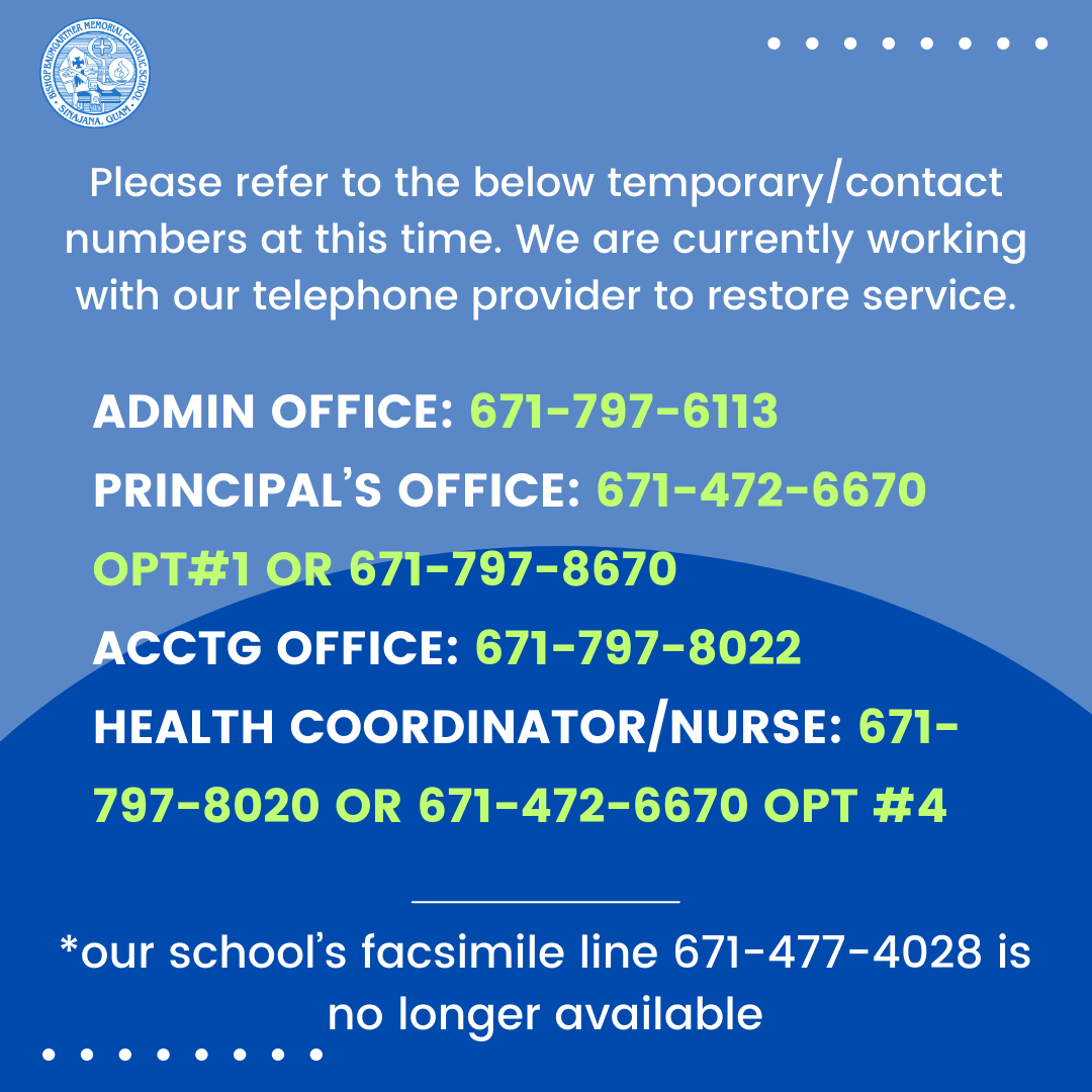 Bishop Baumgartner Memorial School - 281 Calle Angel Flores, Sinajana ...