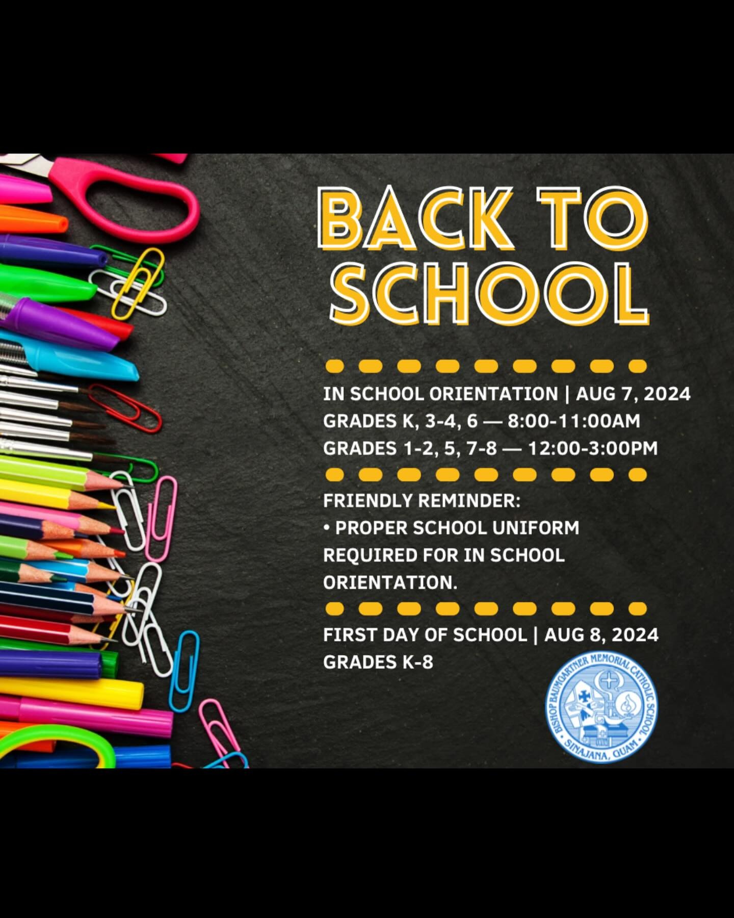 Bishop Baumgartner Memorial School - 281 Calle Angel Flores, Sinajana ...