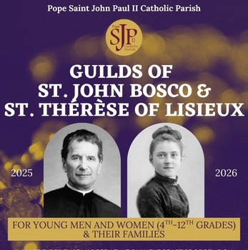 Guild of St. John Bosco and St. Therese of Lisieux - Pope Saint John ...