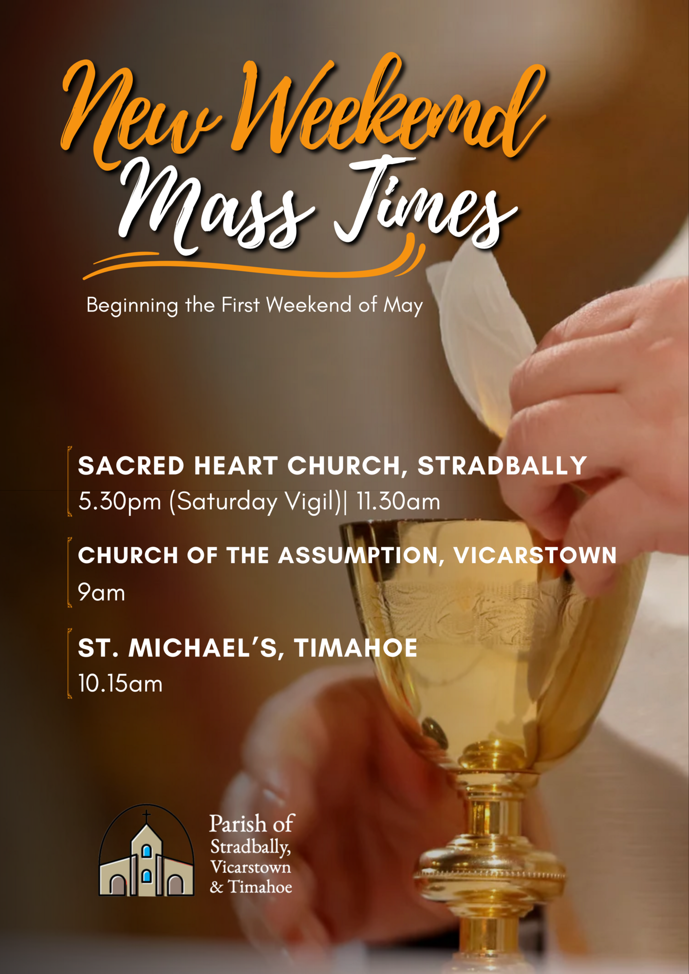 Mass Times - Stradbally Parish - Stradbally