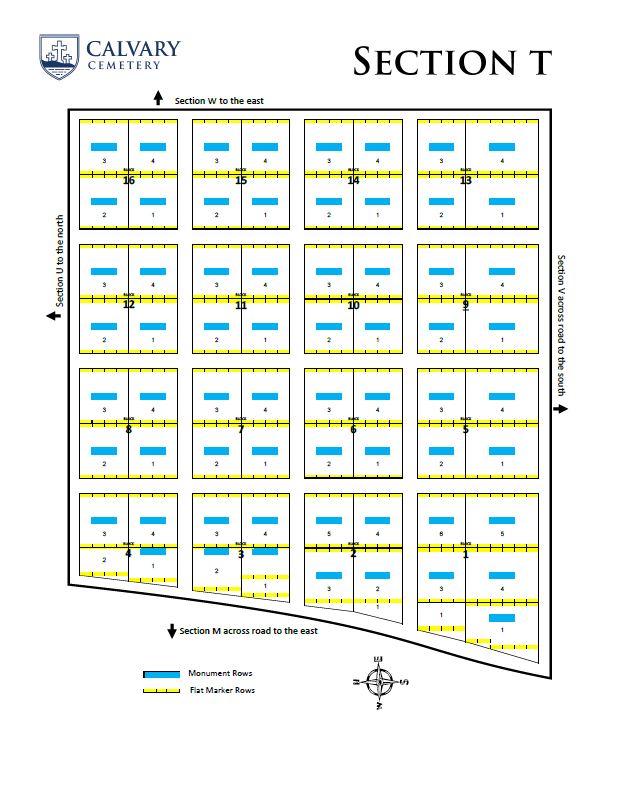 Cemetery Maps - Calvary Cemetery - Duluth, MN