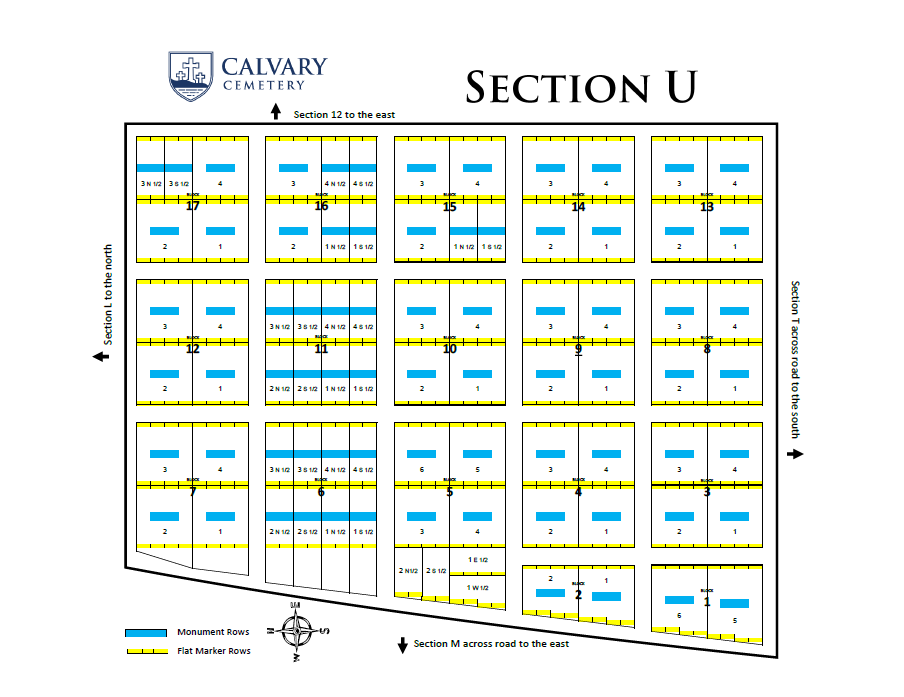 Cemetery Maps - Calvary Cemetery - Duluth, MN