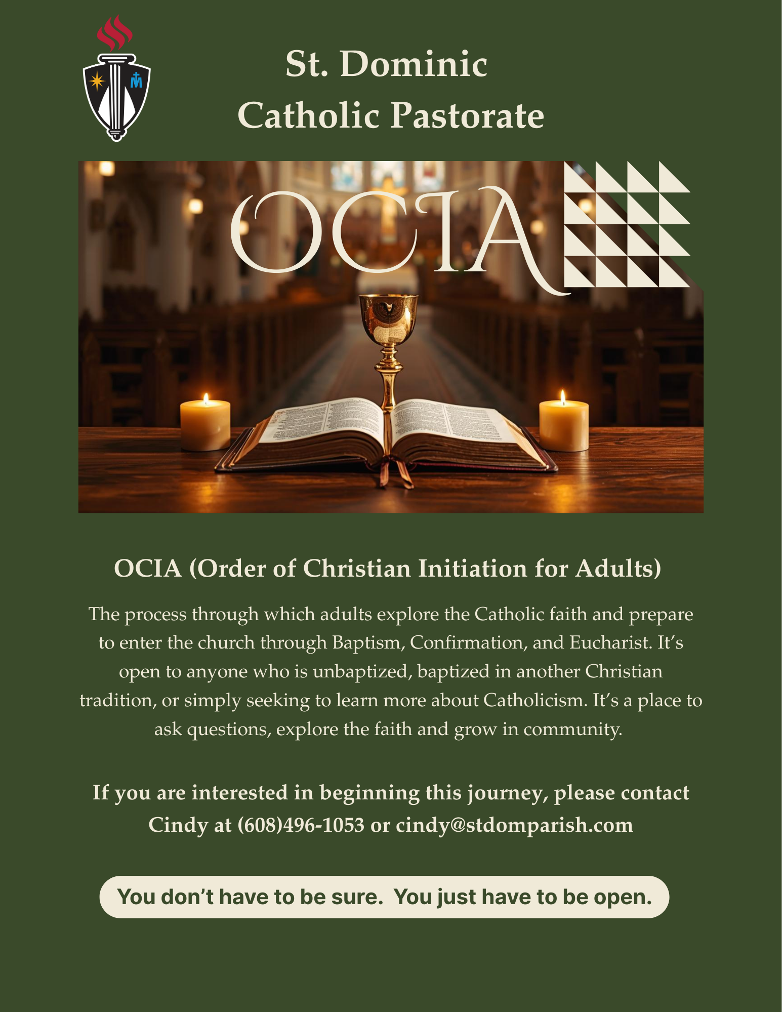 The Journey to Becoming Catholic - Pastorate 2 - St. Dominic ...