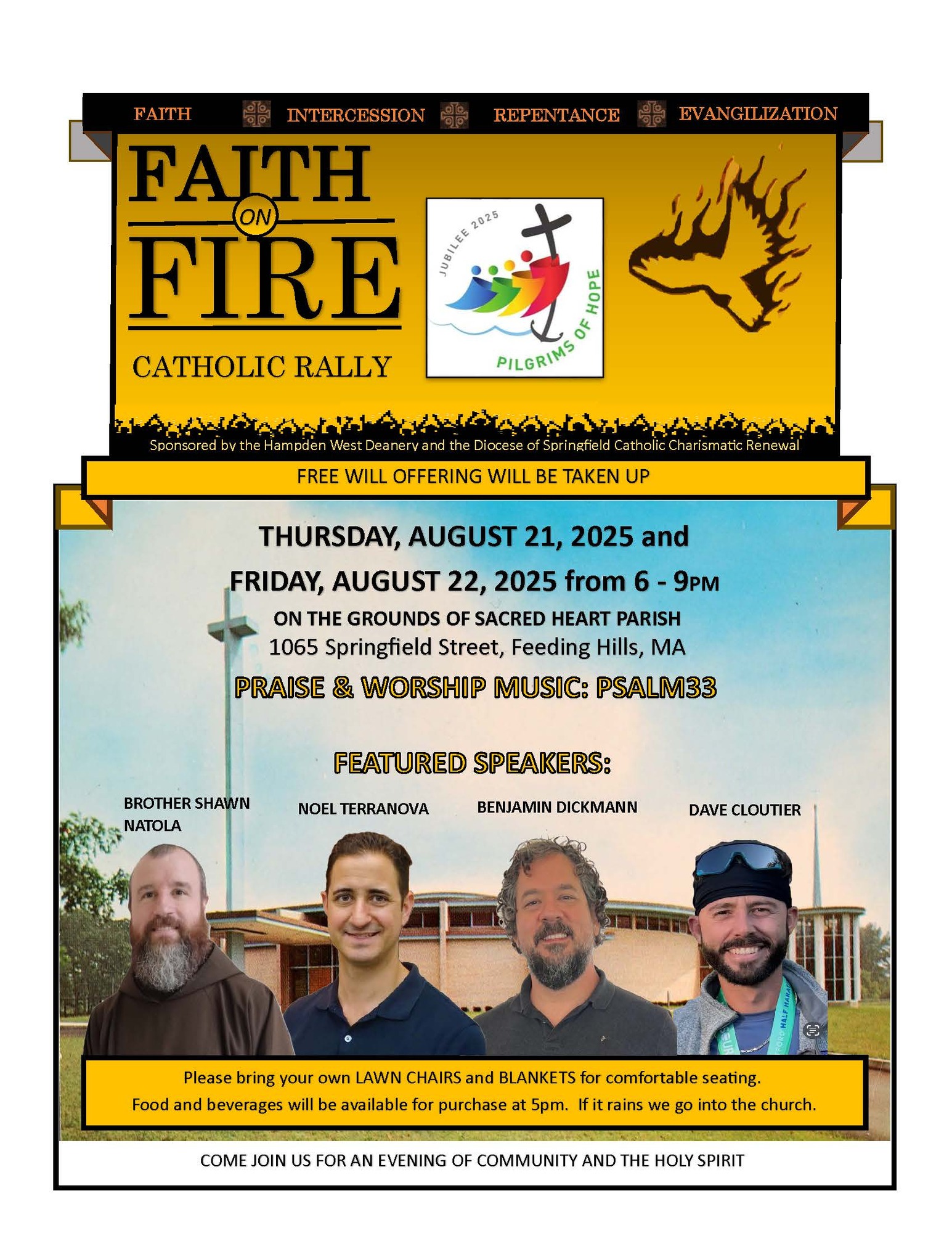 Faith on Fire Catholic Rally - Diocese of Springfield - Springfield, MA