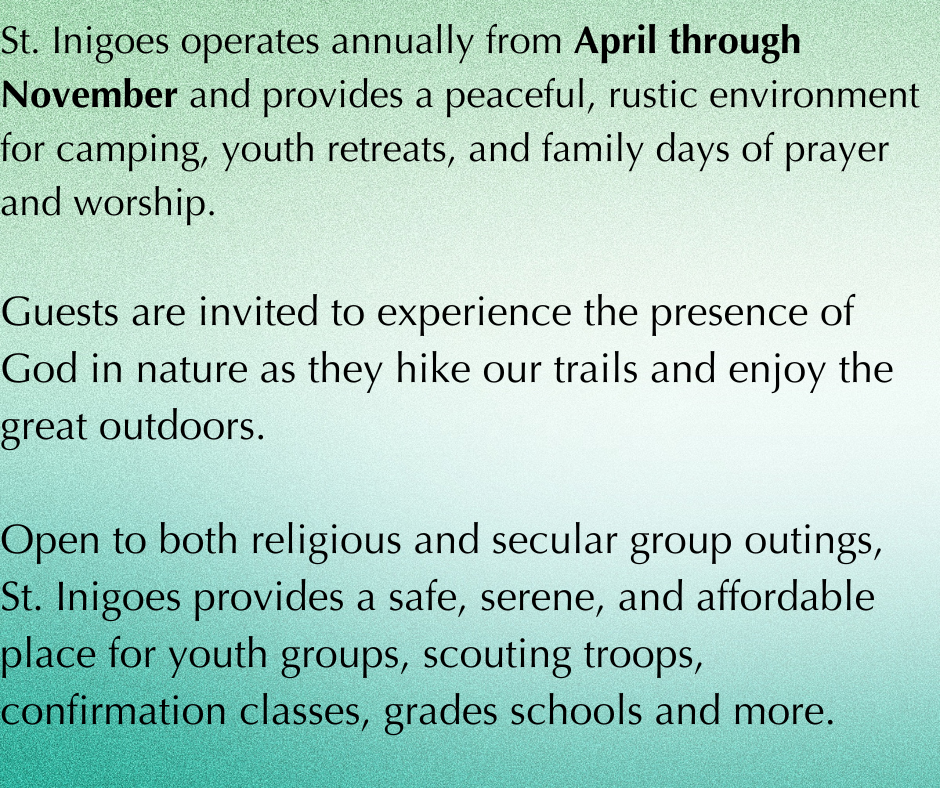 St. Inigoes Youth Camp - Loyola on the Potomac - Faulkner, MD