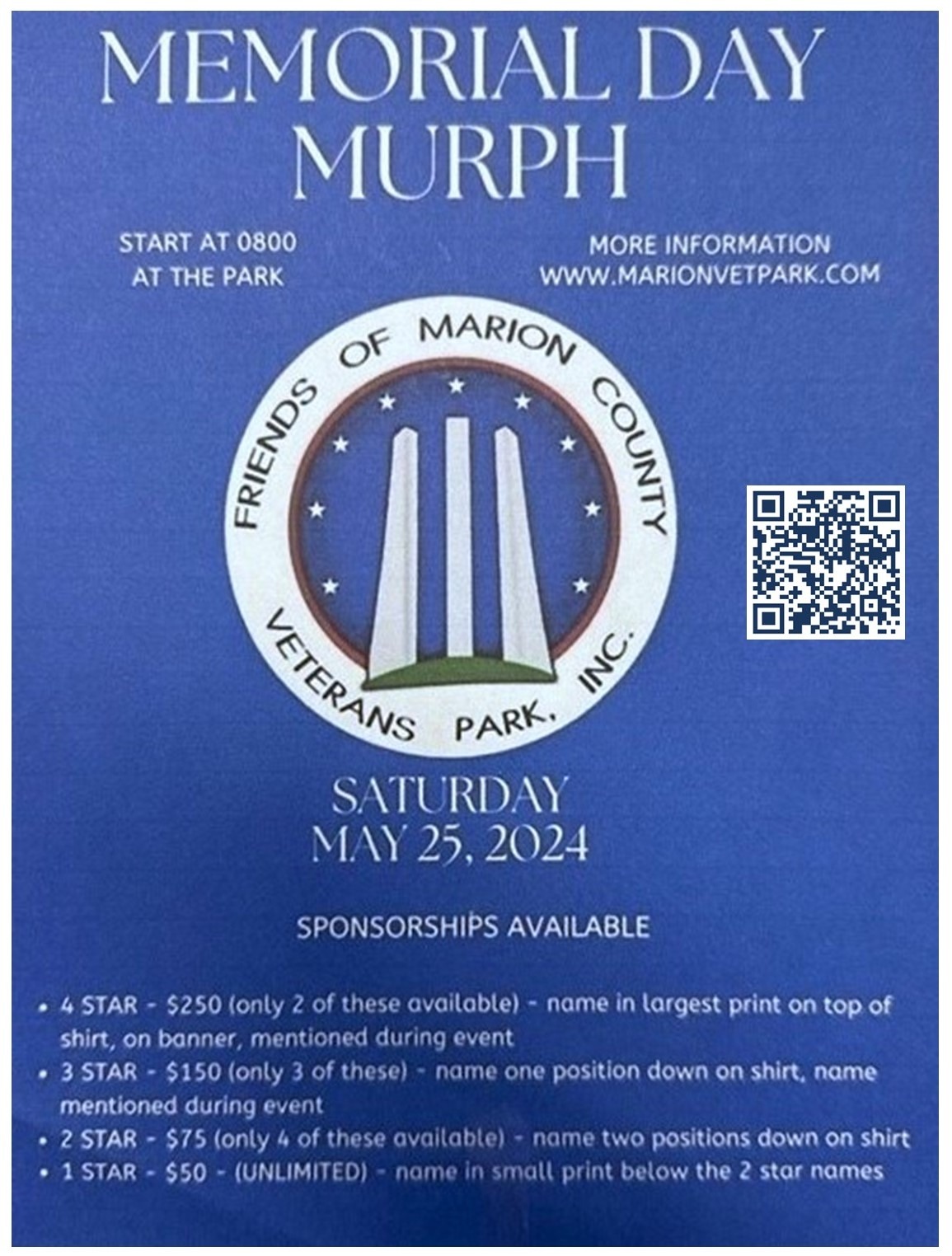 Murph Challenge | Friends of Marion County Veterans Park | Ocala, FL