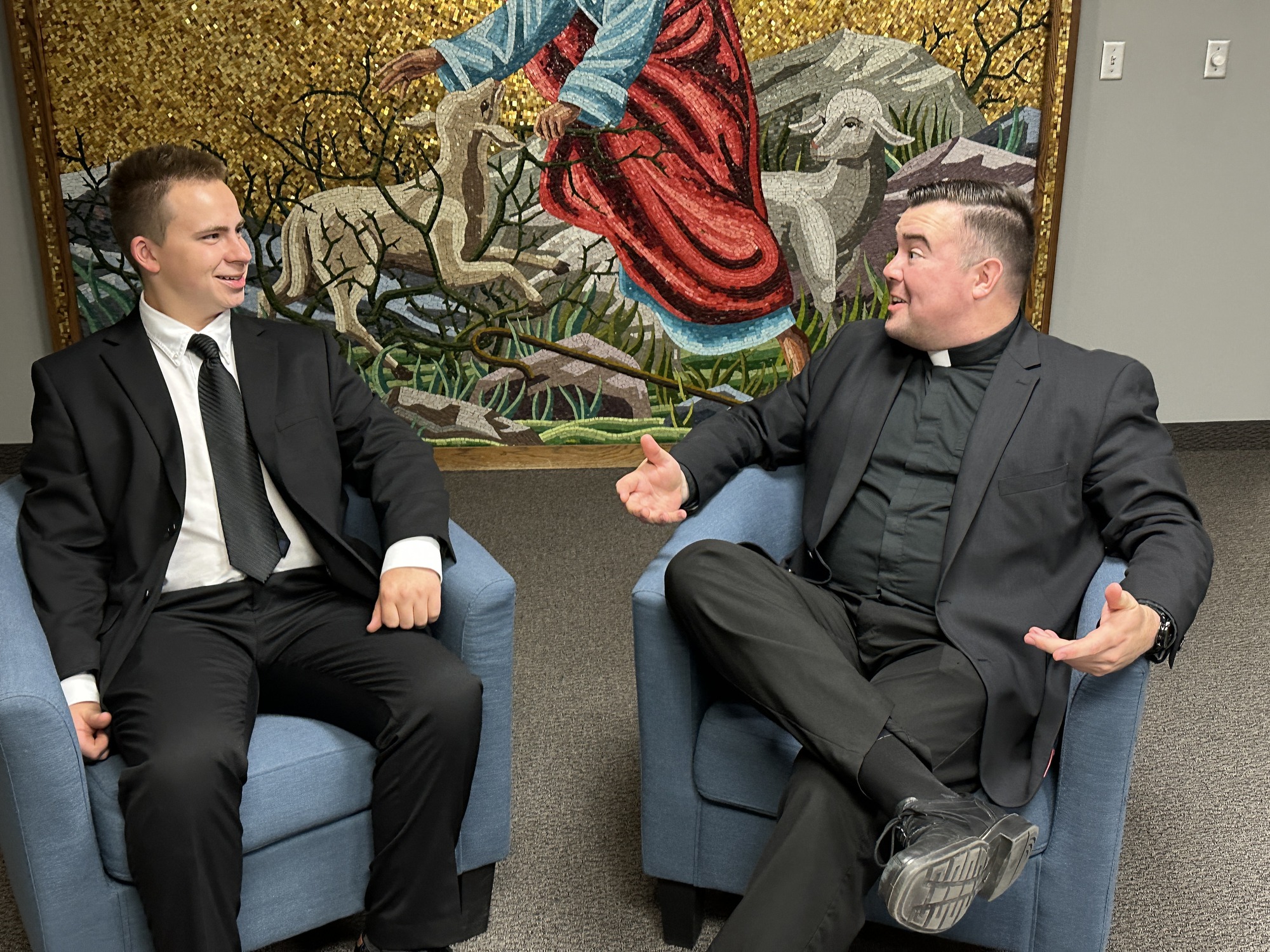 God opens the door for seminarian - Lumen Media - Sioux City, IA