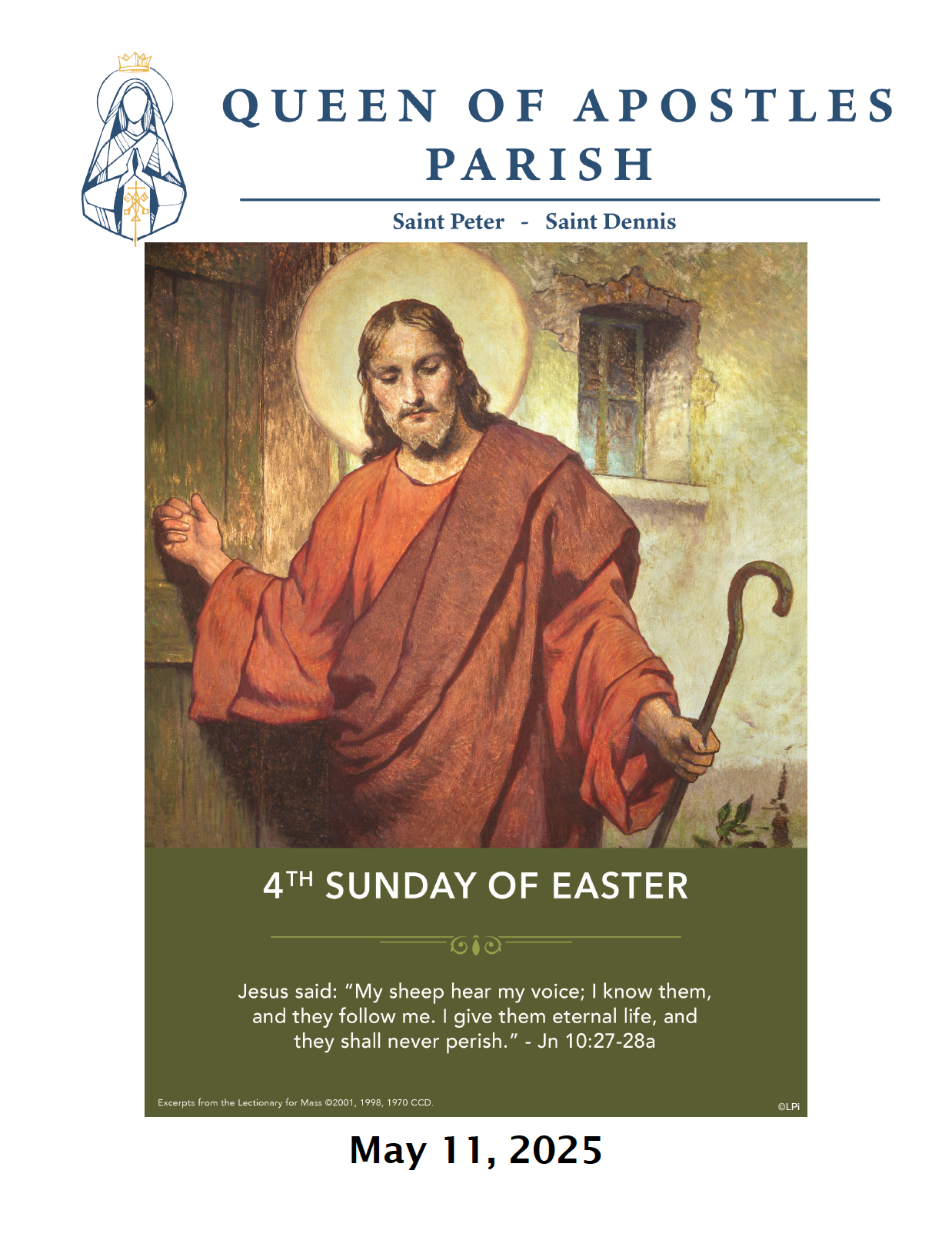 Bulletins - Queen of Apostles - Madison, WI