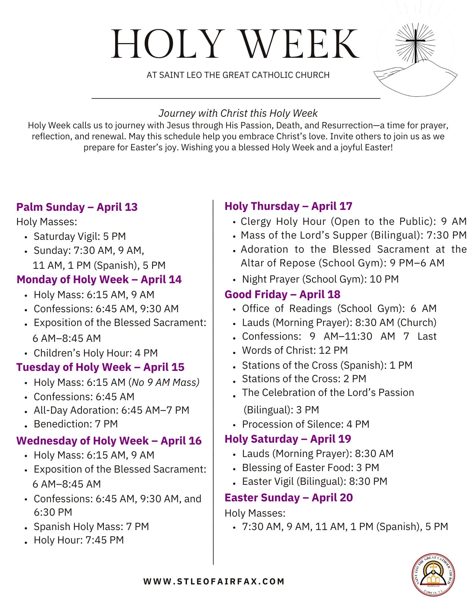 Saint Leo the Great Catholic Church - Fairfax, VA