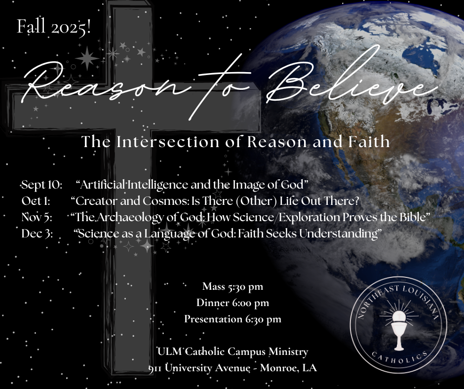 Faith Formation | Northeast Louisiana Catholics | Monroe, LA