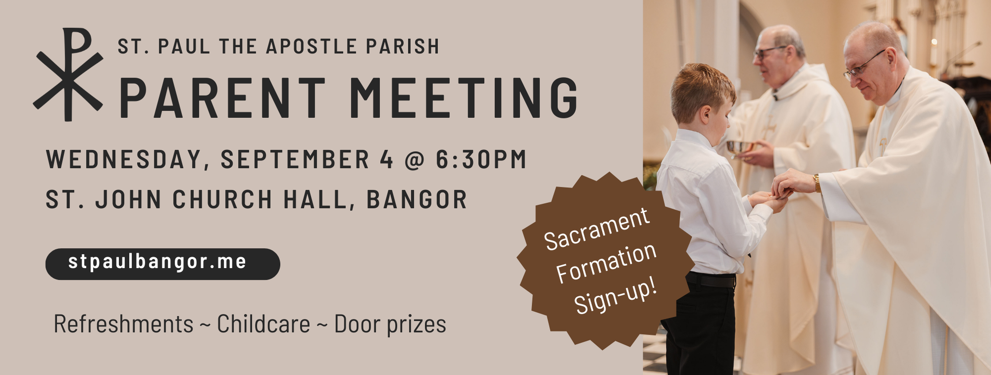 Sacrament Formation & Christian Initiation for Children - St. Paul the ...