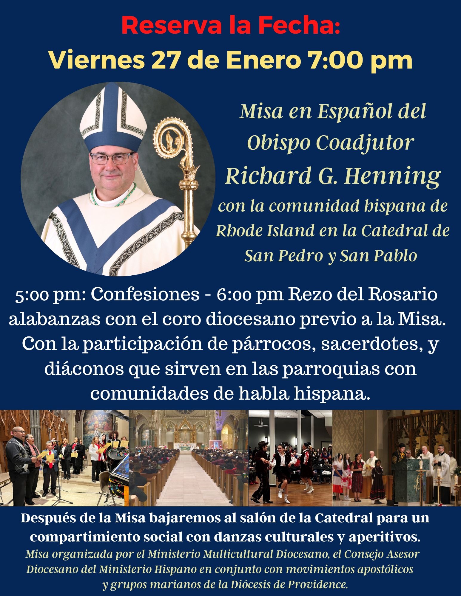 Holy Mass of Reception for Bishop Richard G. Henning, D.D., S.T.D ...