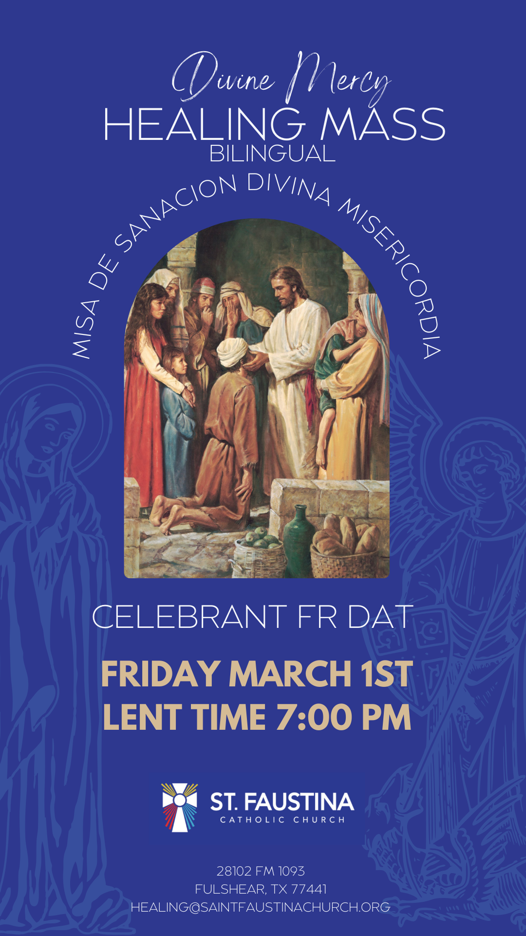 Healing Prayer Ministry - St. Faustina Catholic Church - Fulshear, TX