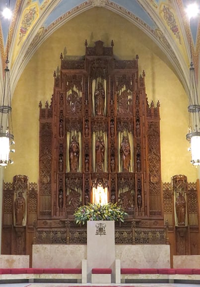 Reredos - Cathedral of St. John the Evangelist - Cleveland, OH
