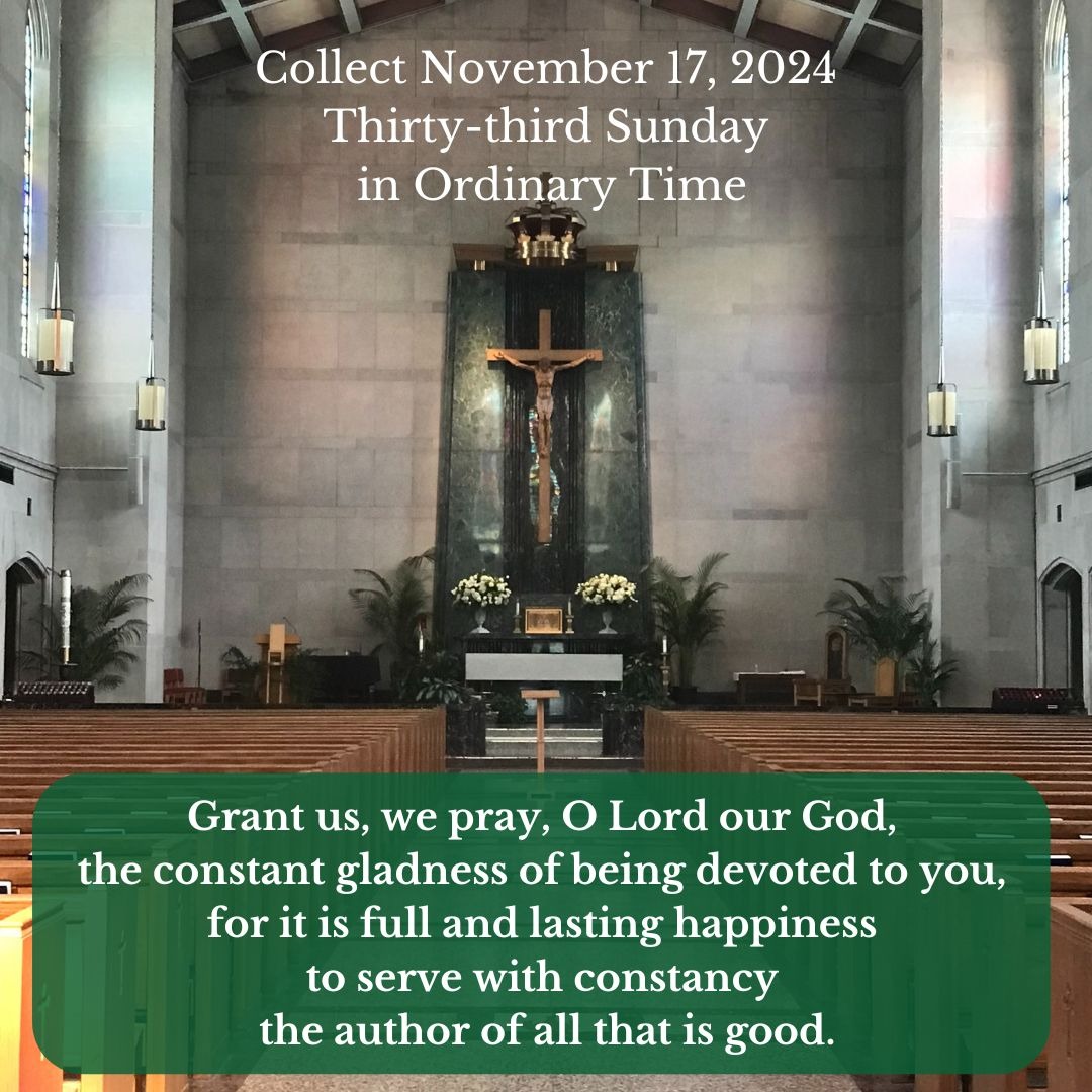 Collect - Prayer that Concludes the Introductory Rite | Christ the King ...