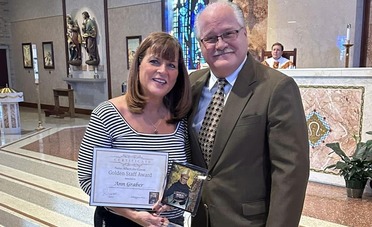 Mrs. Ann Graber Receives SATG Golden Staff Award - Saint Albert the ...